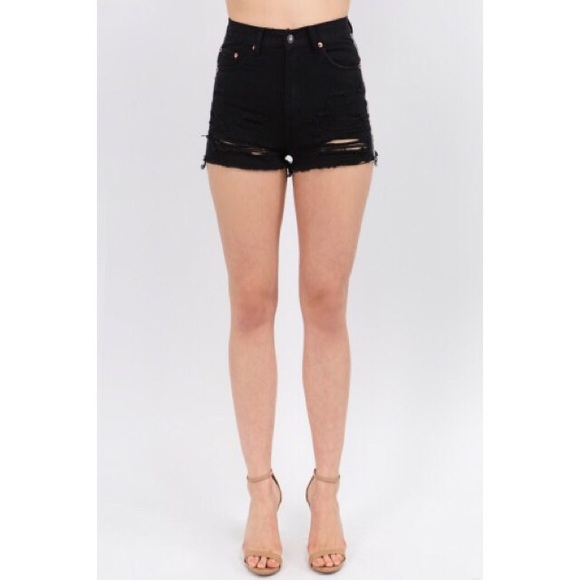 Shorts | Distressed High Rise Denim Shorts | Poshmark